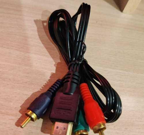 Кабель hdmi-RCA (AV)