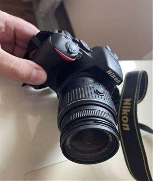 Зеркальный фотоаппарат Nikon d5500