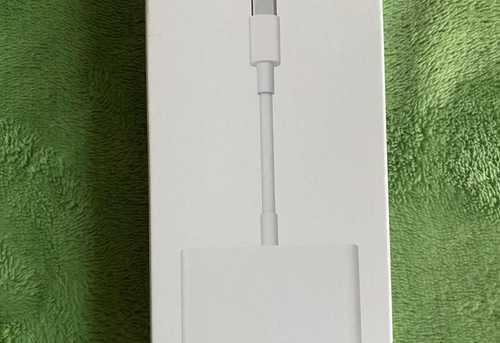 Переходник Apple USB-C to hdmi, USB, USB-C