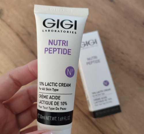 Крем gigi nutri peptide 10% lactic cream