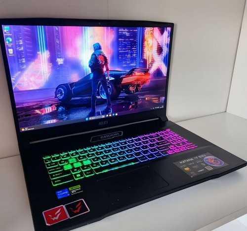 17.3" MSI Katana 17 B12VFK-463XRU, Core i5, RAM 16ГБ, 512 ГБ, GeForce RTX 4060 8 ГБ