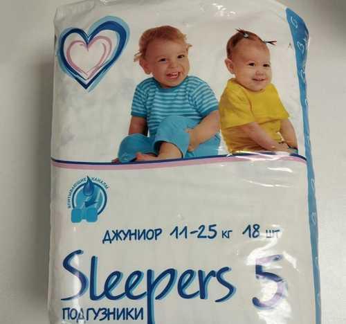 Подгузники Sleepers 5