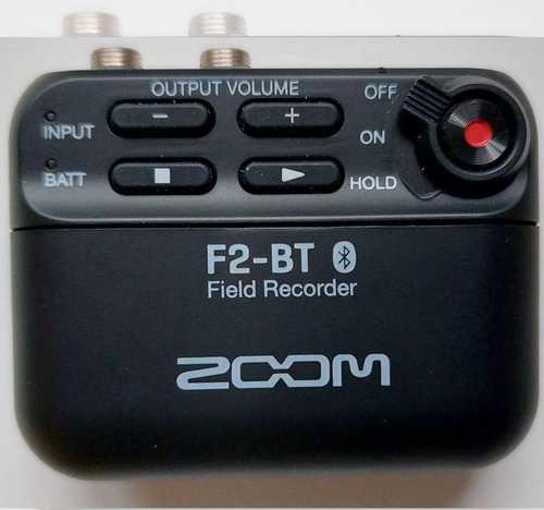 Zoom F2-BT/B полевой стереорекордер, Bluetooth