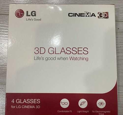 3D очки lg