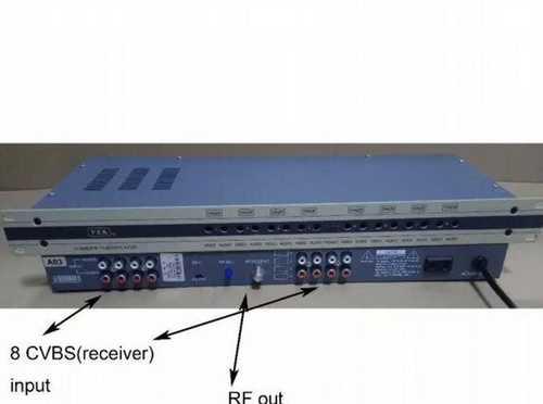8-канальный модулятор частоты кабельного телевиден