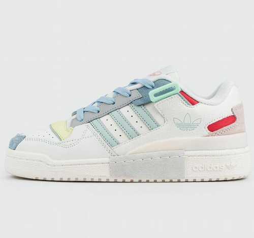 Кроссовки Adidas Forum Low Wmns White / Colors new