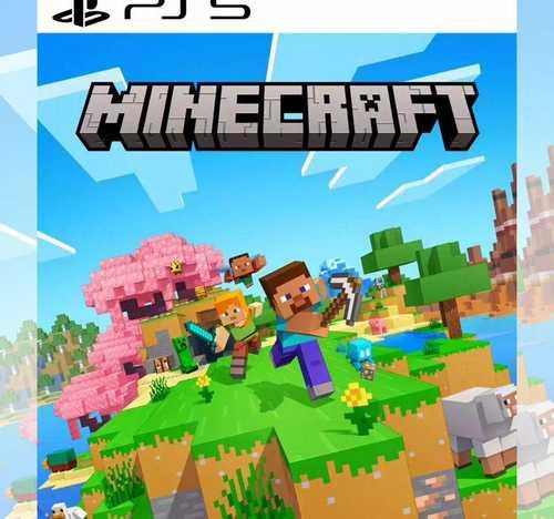 Игра Minecraft (PS5) б\у, Полностью на Русском