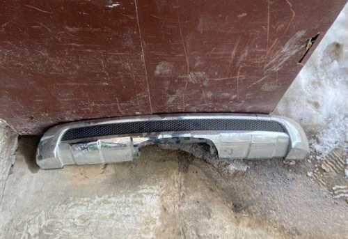 Накладка бампера задняя Mercedes-Benz Gl-Class