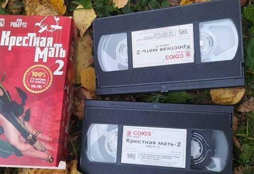 Видеокассета Крестная мать (2VHS) лицензионная