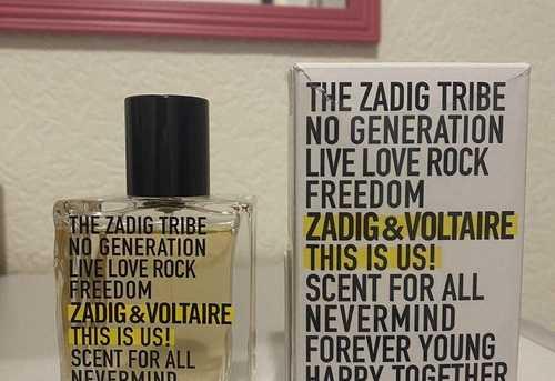 Туалетная вода zadig&voltaire this is us