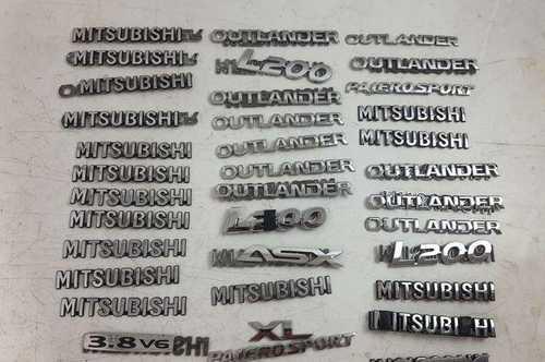 Mitsubishi ASX Outlander Pajero L200 эмблема