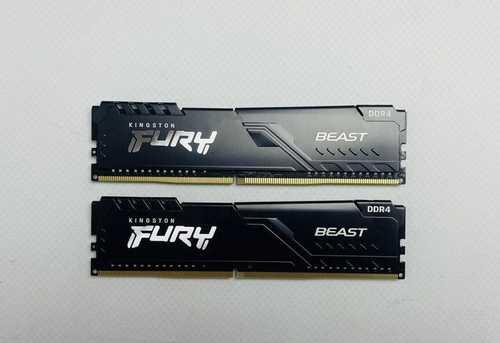 RAM DDR4 Kingston Fury 16gb (KIT 2x8gb) 3200MHz