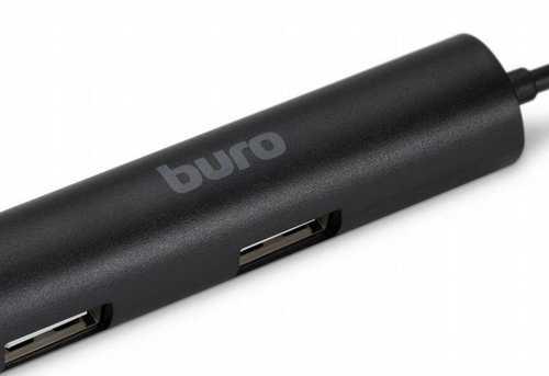 Разветвитель USB 2.0 Buro BU-HUB4-0.5R-U2.0 4порт