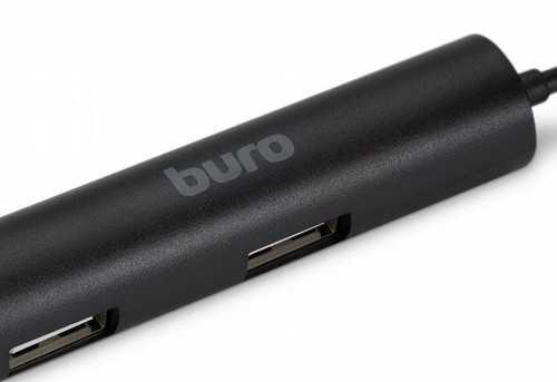 Разветвитель USB 2.0 Buro BU-HUB4-0.5R-U2.0 4порт