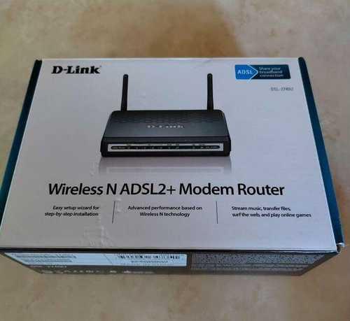 Adsl Модем роутер D-Link DSL-2640U