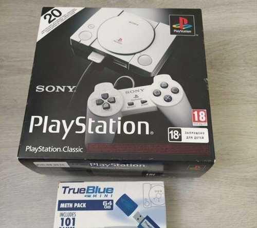 PS classic mini флешка с играми 64гб