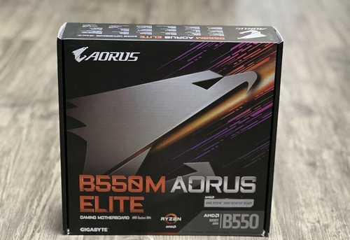 Gigabyte B550M aorus elite новая гарантия