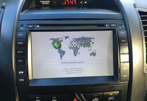 Магнитола Kia Sorrento 2012 дорестайлинг