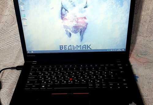 Классный Lenovo thinkpad A475 на A12-8330B R7 2акб