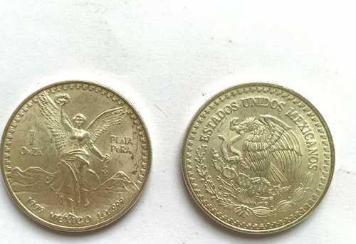 Мексика 1 онза 1995 Инвестиционная монета