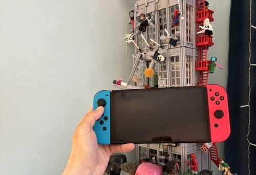 Nintendo Switch Oled + 128гб + чип