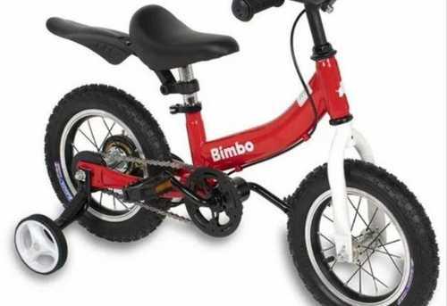 Велосипед, Bimbo 12 SmartBike 3 в 1, красный