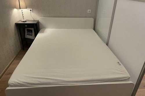 Askvoll аскволь кровать (160 200) с матрасом