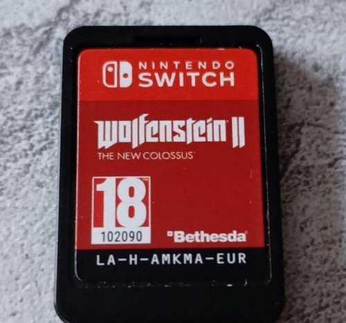 Wolfenstein 2 The New Colossus Nintendo Switch