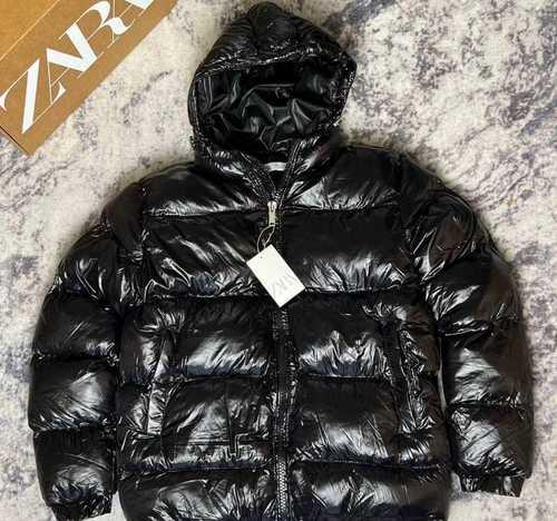 Пуховик Zara x Moncler puffer jacket (Арт.50602)