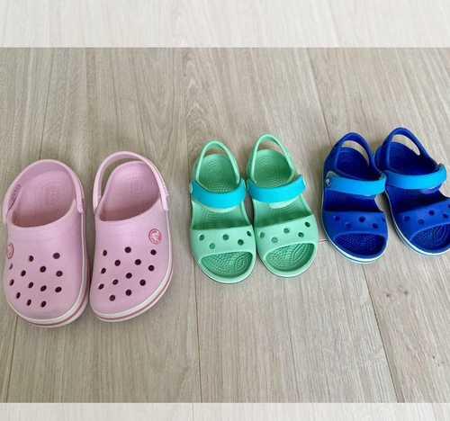 Сандалии crocs детские 6, 8, 10