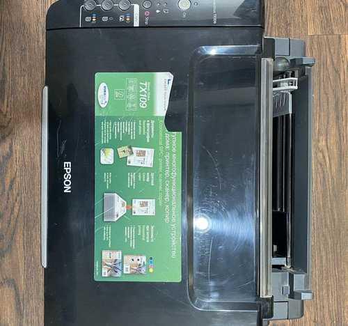 Цветной принтер epson stylus TX109