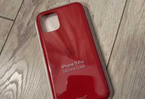 Чехол на iPhone 11 pro оригинал (red)