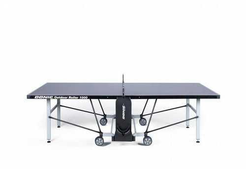 Теннисный стол donic outdoor roller 1000 grey