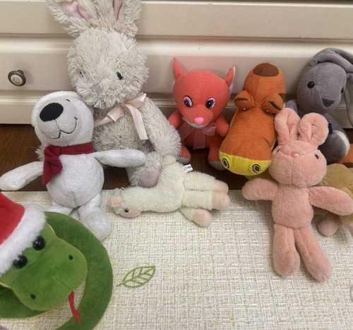 Мягкие игрушки пакетом бесплатно