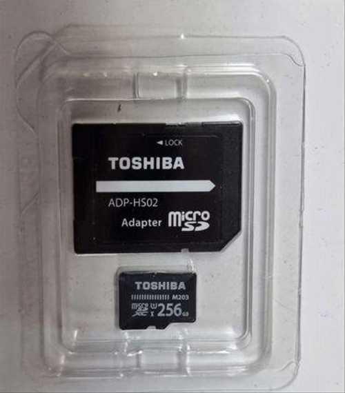 Карта памяти micro sd 256 gb Toshiba
