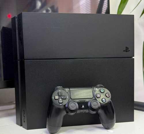 Sony PlayStation 4, 1000 ГБ, Прошитая, 2 геймпада