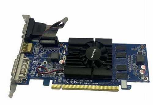 Видеокарта gigabyte GeForce 210 GV-N210D3-1GI 1GB