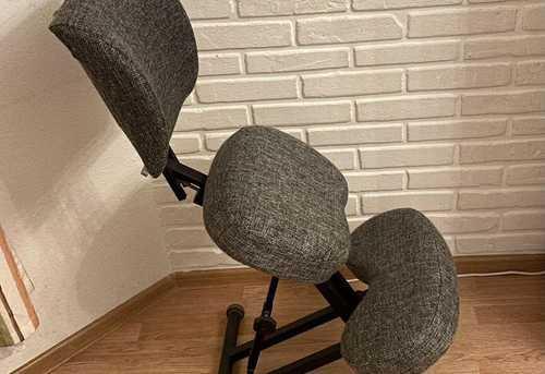 Ортопедический коленный стул со спинкой