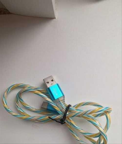 Usb type-c кабель с подсветкой