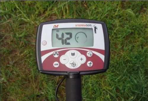 Металлоискатель minelab x terra 505 бу