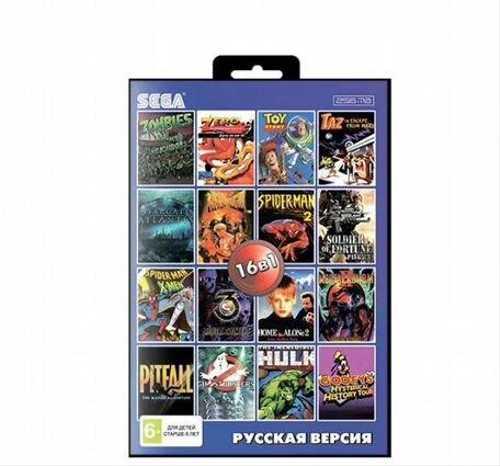 Картридж Sega 16в1 AA-160001