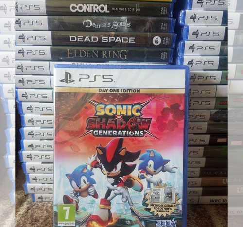 Sonic x shadow generation ps5 новый/new