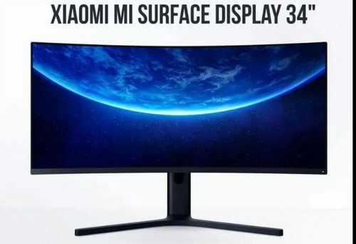 Xiaomi 34" Монитор Mi Surface, черный