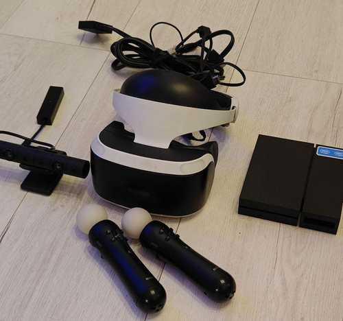 PlayStation Vr+2 мува+2 камеры+ ps5 переходник