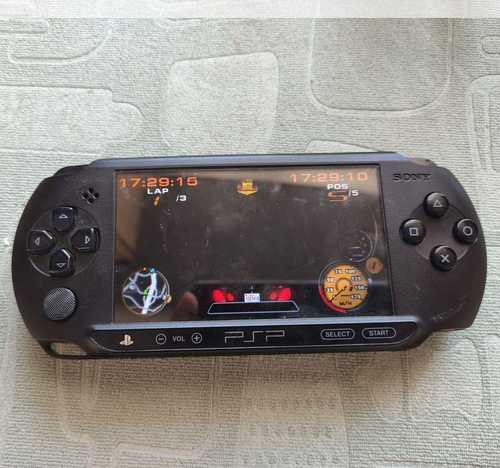 Sony psp E1008 черная