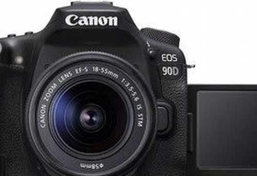 Canon EOS 90D Kit 18-55 is stm новый