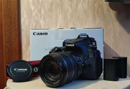 Комплект фотоаппарат canon 60d + canon 17-85