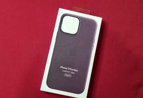 Оригинальный чехол iPhone 13 Pro Max Leather Case