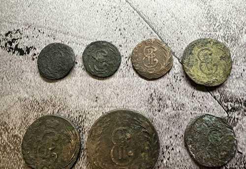 Сибирские монеты 7 штук