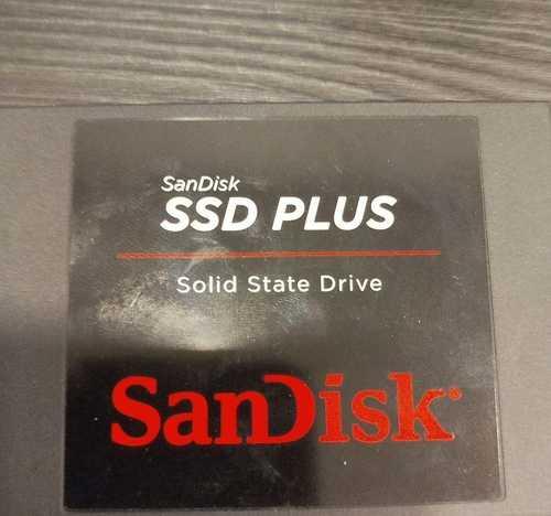 SSD накопитель SanDisk Plus 120 GB sdssda-120G-G27